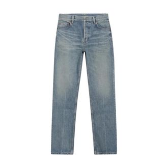 Saint Laurent Authentic Gerades Jeans - - Jeans - Damen - Blau - W28