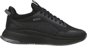 HUGO BOSS Low-Top Sneaker - Heren Sneakers - Gr. 43 (EU) - in Schwarz - für Damen