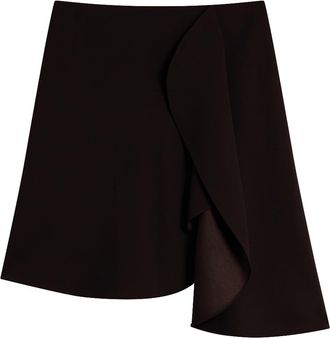 Ted Baker Drapierter Minirock mit Bl&uuml;tenbl&auml;ttern f&uuml;r Damen - Eine Bl&uuml;te moderner Eleganz