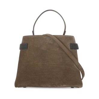 Brunello Cucinelli Femme, Sacs, Brun, Taille: ONE Size Sac &agrave; Bandouli&egrave;re en Cuir Su&eacute;d&eacute; Marron