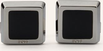 HUGO BOSS Manschettenkn&ouml;pfe Franzisko schwarz