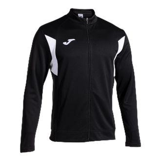 Joma Herren-Sweatshirt - Winner III - Rei&szlig;verschluss, Schwarz/Wei&szlig;, M