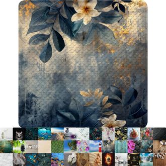 Sanilo Badematte 53 x 53 cm, rutschfeste Duschmatte f&uuml;r Dusche und Badewanne, Antirutschmatte maschinenwaschbar und schimmelresistent (Lilybud)