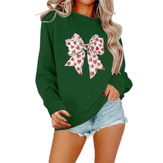 Generic 2026 Valentines Day God Is Greater Than The Highs And Lows Sweat-shirt &agrave; manches longues pour femme, Vert, XXL