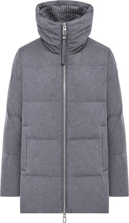 Duno Femme, Vestes, Gris, Taille: 44 FR Soraga Long Coat