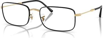 Ray-Ban Rb3746v Optics Arista Fassung Klar Glas Polarisiert 56-20
