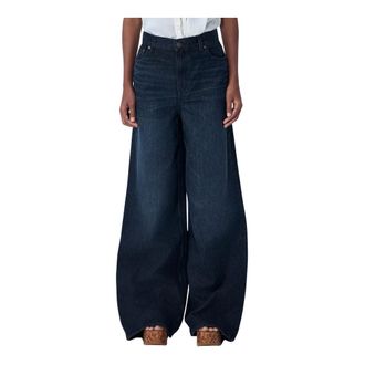 Chlo&eacute; Straight-Leg Five-Pocket Jeans - - Jeans - Damen - Schwarzk - W28