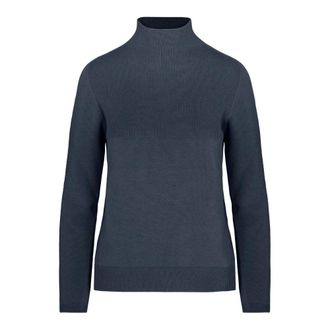 Bomboogie Femme, Pulls, Bleu, Taille: 40 FR Pull Seamless avec Col Roul&eacute;