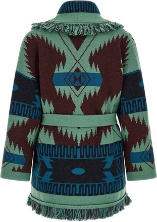 Alanui Womens Multicolor Cashmere Cardigan Clothing