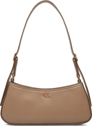 Calvin Klein Handtasche Calvin Klein Ck Small Shoulder Bag LV04F3170G Beige