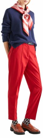 Benetton Damen Pantalone 40K6DF046 Hose, Rosso 0V3, 44