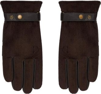 Barbour Handschuhe Nelson MGL0137BR51 Dunkelbraun