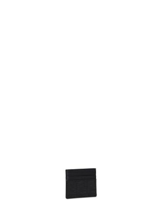 Fendi FF Zucca Jacquard Card Case - Black