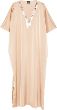 Marina Rinaldi Femme, Robes, Beige, Taille: 40 FR Robes Maxi