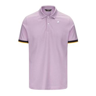 K-Way Polo Shirts - - Tops - Herren - Lila - M