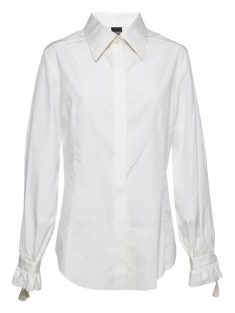 Gianfranco Ferre chemise boutonnée à manches longues - Blanc