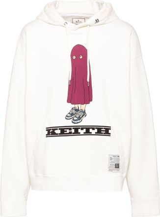 Miharayasuhiro hoodie Keith - Blanc