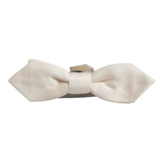Dolce & Gabbana Vorgebundene Fliege - - Accessories - Herren - Wei&szlig; - ONE SIZE