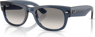 Ray-Ban Homme, Accessoires, Bleu, Taille: 55 MM Mega Wayfarer II