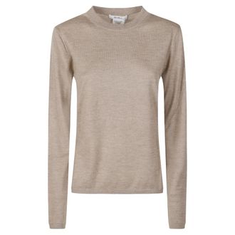 Max Mara Rundhals-Pullover - - Knitwear - Damen - Beige - S