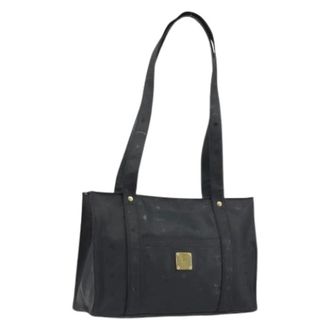 MCM Sac Cabas Pre-owned - Femme - Pre-owned - Noir - Taille: ONE Size