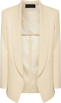Elena Miro Femme, Vestes, Beige, Taille: 46 FR Giacca