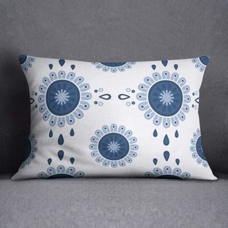 Le jardin du Lin Kissenbez&uuml;ge, Cotton, Multicolor, 35x50