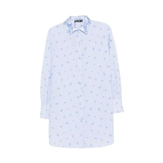 Ermanno Scervino Damen, Blusen & Hemden, Blau, XSGr&ouml;&szlig;e