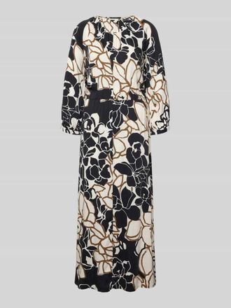 Betty Barclay Midikleid aus reiner Viskose mit floralem Allover-Print