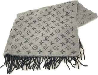 Louis Vuitton Pre-owned Stole - Homme - Pre-owned - Gris - Taille: ONE Size