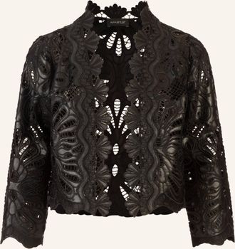 Apart Kunstlederjacke schwarz