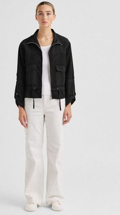 Milestone Sweatjacke MSTerri Damen &Uuml;bergangsjacke casual, sportlich Tunnelzug, Mesh Einsatz