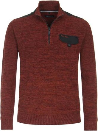 Casamoda Herren Langarm Pullover - - Knitwear - Herren - Rot - M