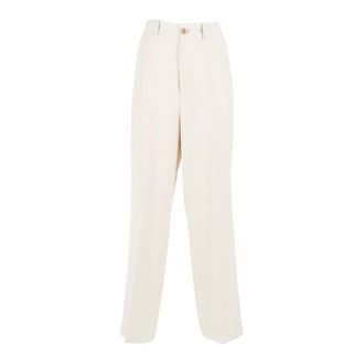 P.A.R.O.S.H. P.a.r.o.s.h., Femme, Pantalons, Beige, Taille: 36 FR Raisa26 Wide Pantalons