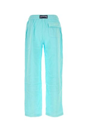 Vilebrequin Linen Trousers - Aquamarine