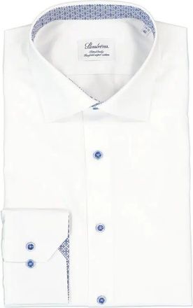 Stenströms Herren Hemd weiß Baumwolle