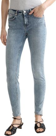 Scotch & Soda Damen Core Bohemienne Mid Rise Skinny Blue Draft Jeans, Blue Draft, 26W / 30L EU