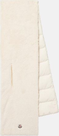 Moncler Schal mit Teddyfleece