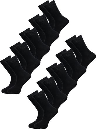 Tazzio Herren Socken 10er-Pack Sportsocken Sneakersocken Socks A908 (Schwarz, 39-42)
