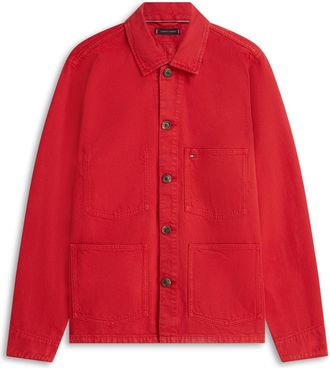 Tommy Hilfiger Overshirt aus einem Baumwoll-Denim mit Brusttasche in