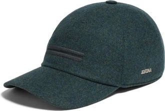 Ermenegildo Zegna casquette Oasi en cachemire - Vert