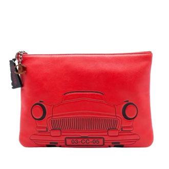 Chanel Pre-owned Habana O-Case - Femme - Pre-owned - Rouge - Taille: ONE Size