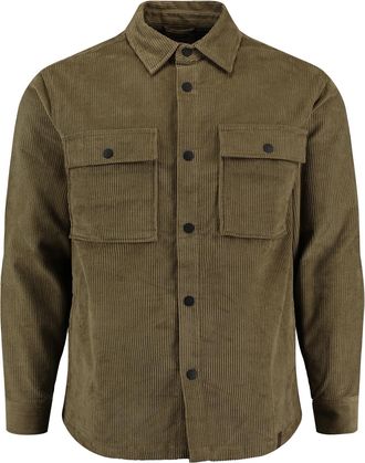 Key Largo Herren Klmonza 1/1 Cord Hemd, Sand (1005), L EU