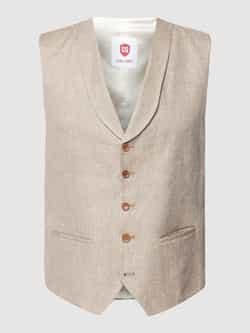 CG - Club of Gents Anzugweste mit Allover-Muster Modell Paddy