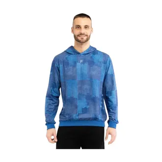 Fila Homme, Sweatshirts et sweats &agrave; capuche, Bleu, Taille: M SweaT-shirt Imprim&eacute; Camouflage