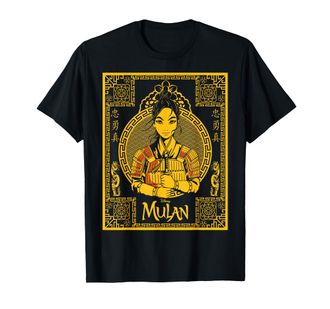Disney Mulan Live Action Goldenes Portr&auml;t von Mulan T-Shirt