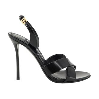 Dolce & Gabbana 105 Sandale - - Shoes - Damen - Schwarzk - 41 EU