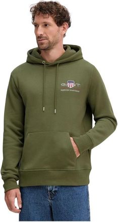 GANT Herren, Sweatshirts & Hoodies, Gr&uuml;n, SGr&ouml;&szlig;e