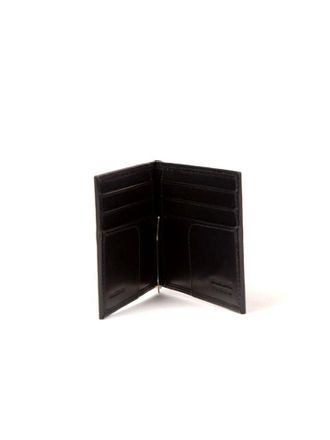 Momo Design Mens Wallet Black Genuine Leather Bags
