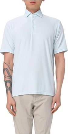 Doppiaa Homme, Tops, Bleu, Taille: 2XL Short Sleeve Polo